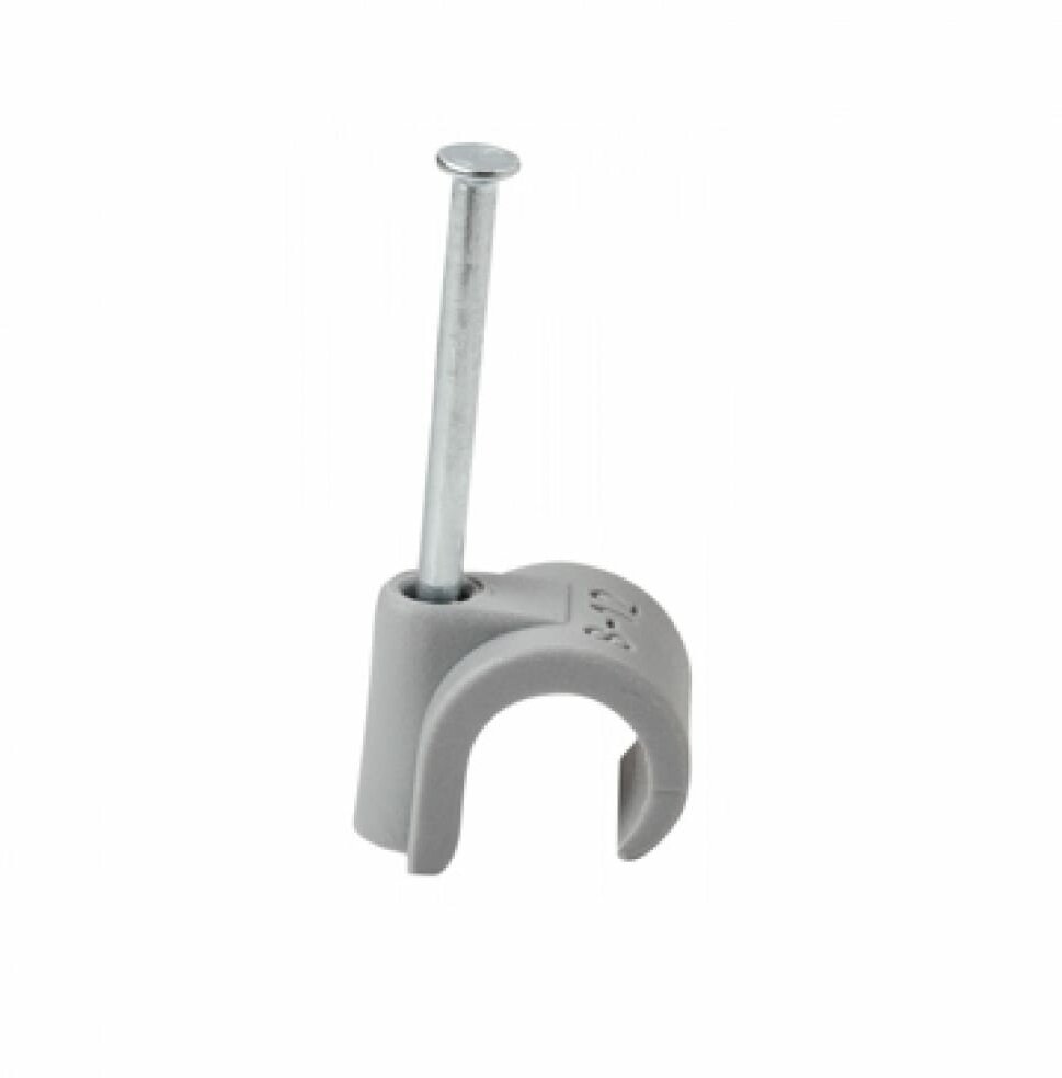 Клипса для провода SC 14-20H серая упак 250 шт