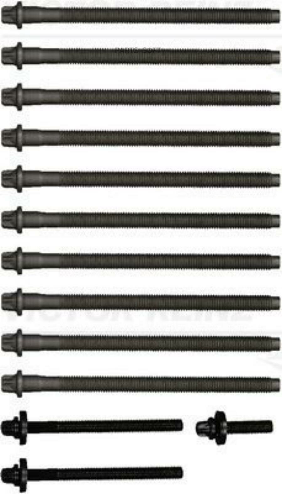 VICTOR REINZ 14-32347-01 Комплект болтов головки блока ()