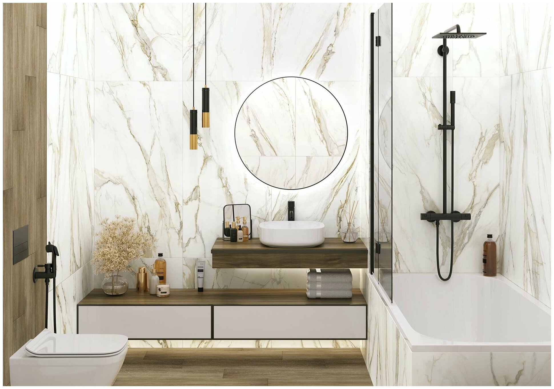 Керамогранит Delacora OMEGA GOLD 60x120