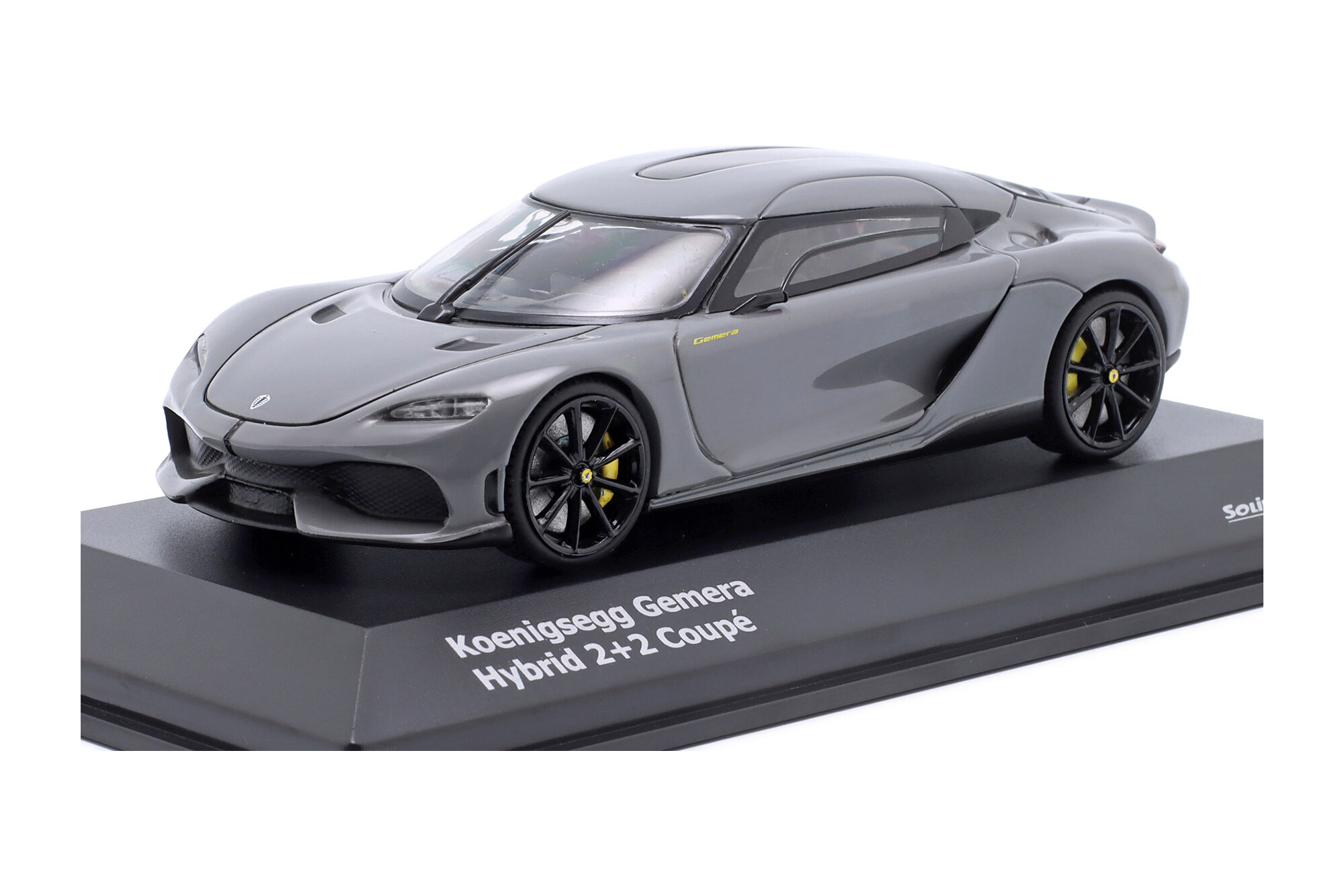 Модель коллекционная SOLIDO Koenigsegg gemera hybrid 2+2 coupe 2021 grey / кёнигсегг гимера серый