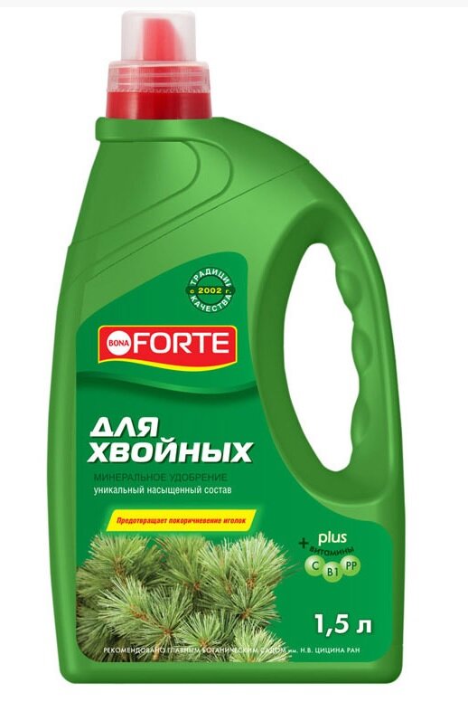 Bona Forte для Хвойных Лето-Осень кан.1,5л.