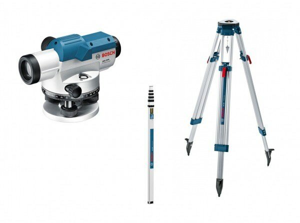 Оптический нивелир Bosch GOL 20 D + BT 160 + GR 500