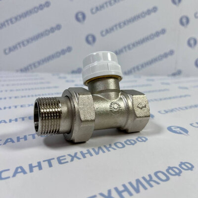 Клапан термостатический VALVEX 3/4"ВН прямой, никель