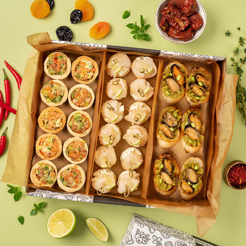 Фудбокс премиум #35 finger food