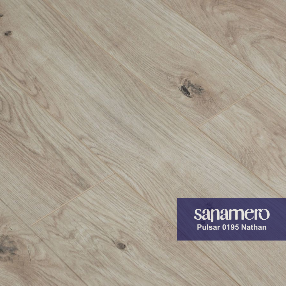 Ламинат Sanamero Pulsar 0195 Nathan (159x1380мм), 1.755 кв. м, 8 шт/уп