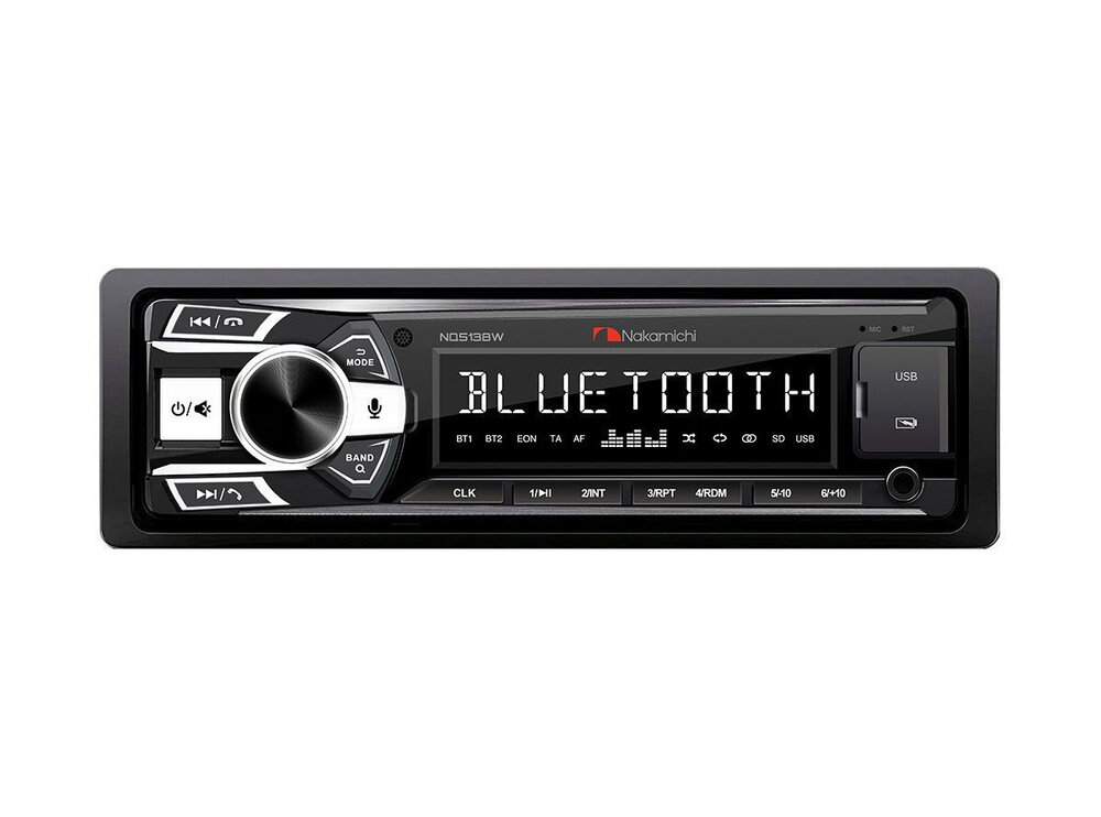 Автомобильная Магнитола Nakamichi NQ513BW , 1 Din, 50 Вт х 4