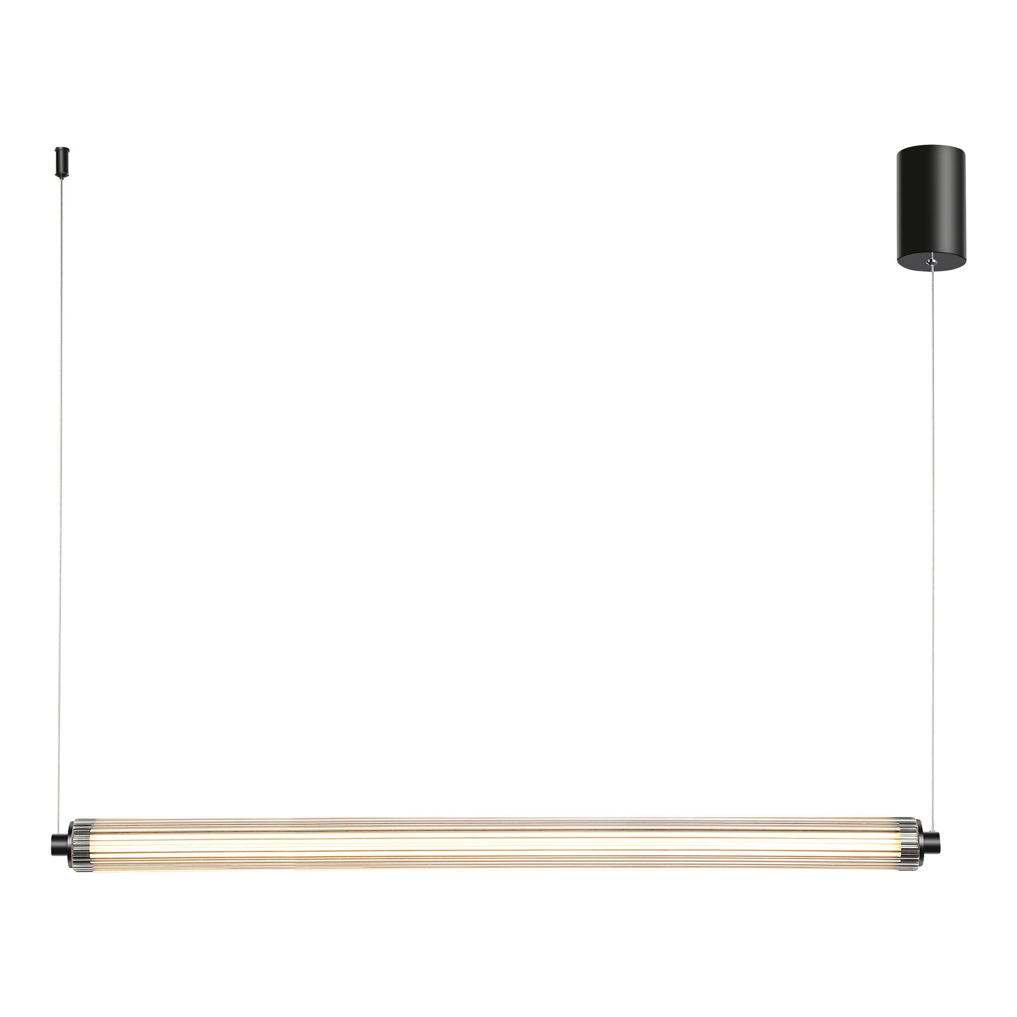 Светильник подвесной, подвес ST Luce Черный/Прозрачный LED 30W, 4000K SL6224.413.01