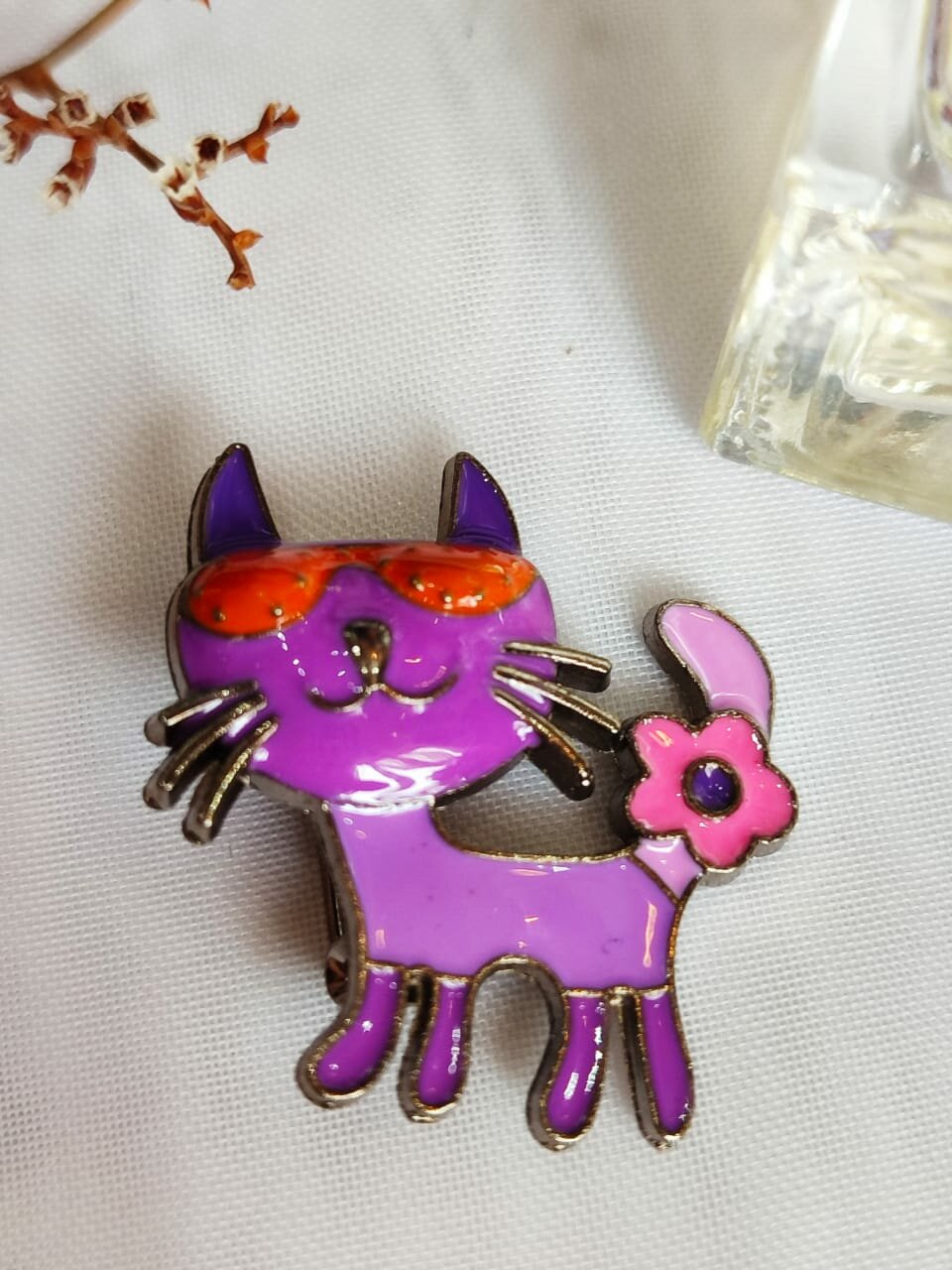 Брошь, эмаль