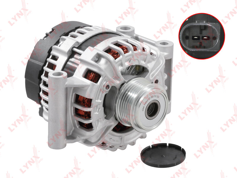 Генератор LYNXauto EA-1176. Для CITROEN Ситроен Jumper(Джампер) 2.2D 11>, PEUGEOT Пежо Boxer(Боксер) 2.2D 11>, FORD форд Transit(Транзит) 2.2D 11> (15