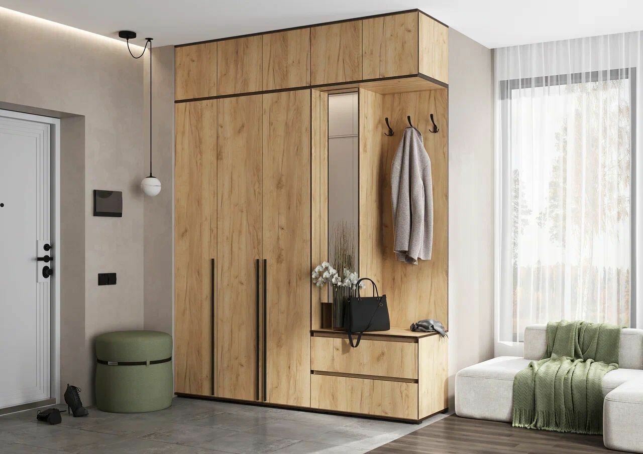 Комплект мебели для прихожей Норд (комп.7) Дуб Крафт