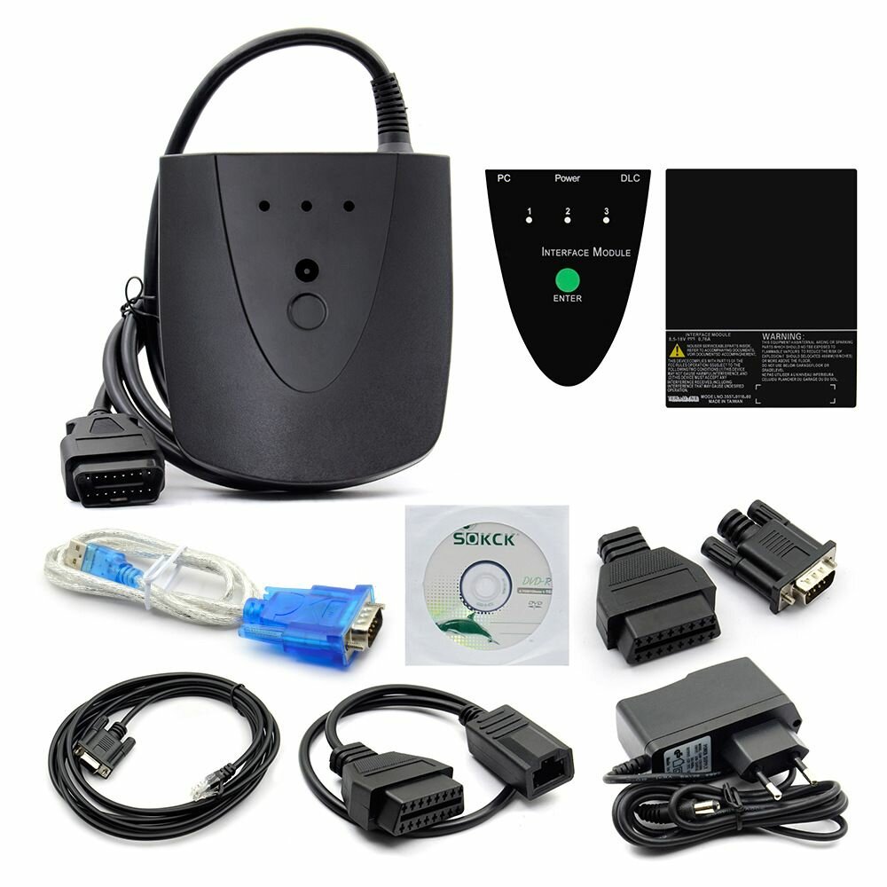 Двухплатный Honda HDS HIM HDS V3.104.24 с автомобильным диагностическим прибором RS232 OBD2