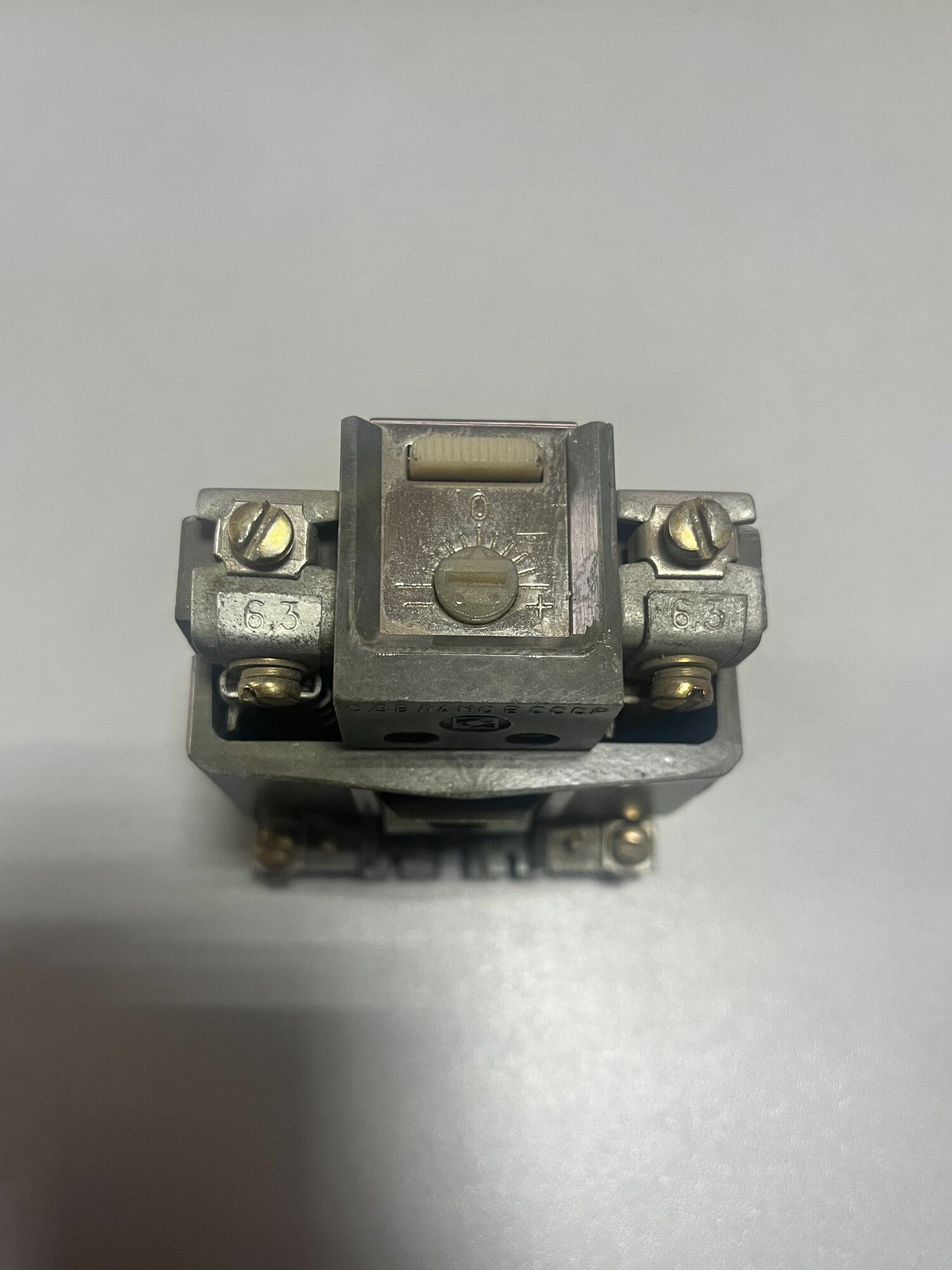 Реле тепловое ТРН-10, 6.3А, 500V.