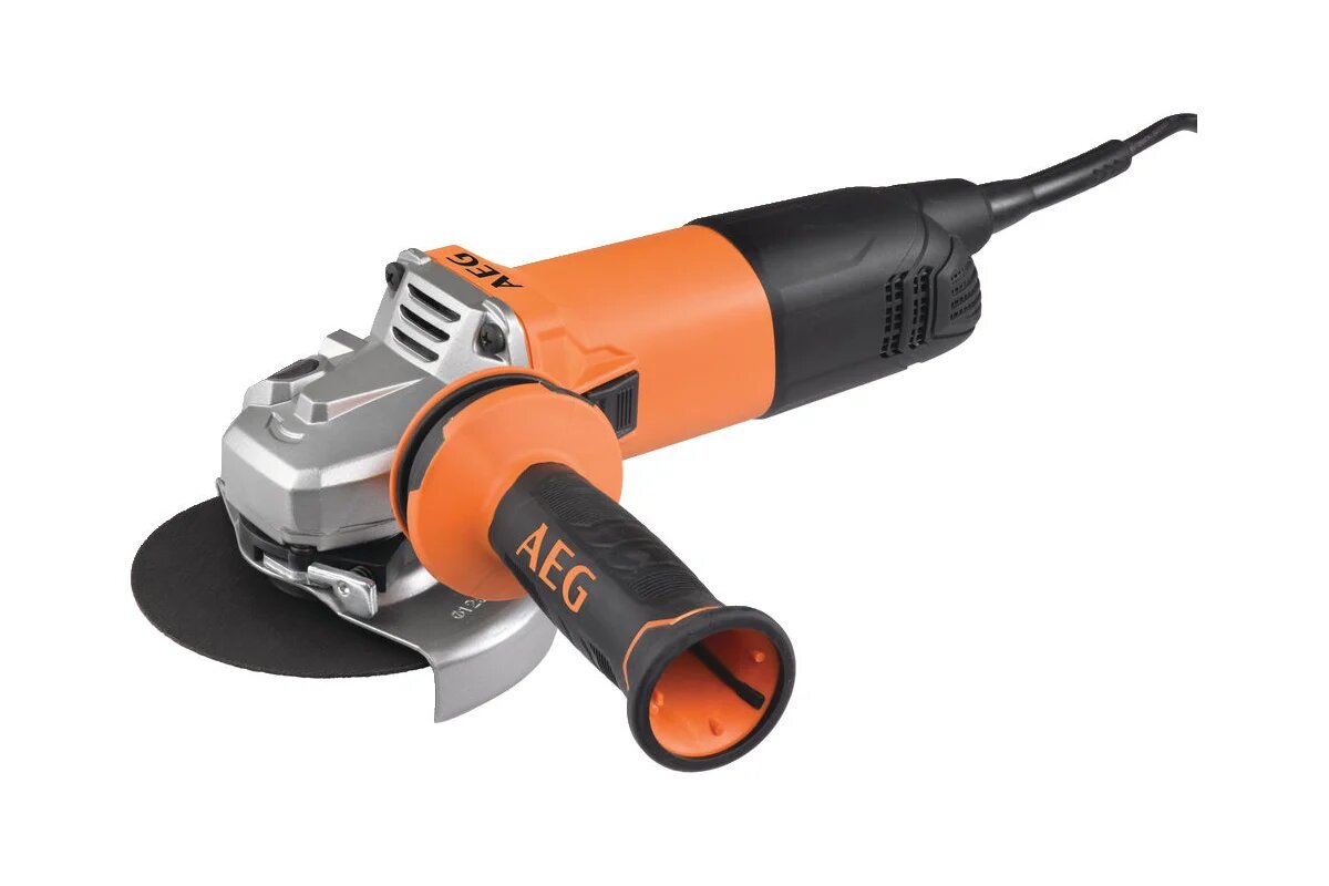 Угловая шлифмашина AEG WS10-125, 1000Вт, 11500 об/мин, защитный кожух