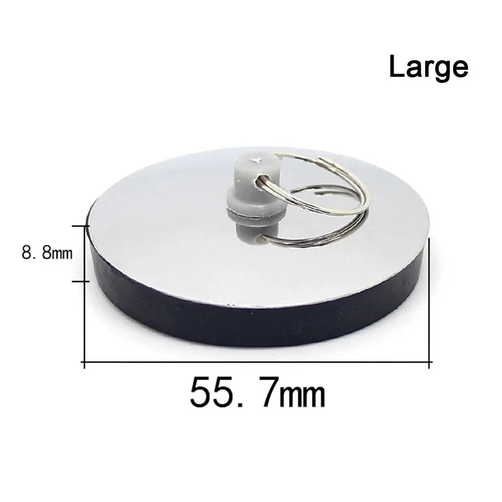 Резиновая пробка для ванны из нержавеющей стали