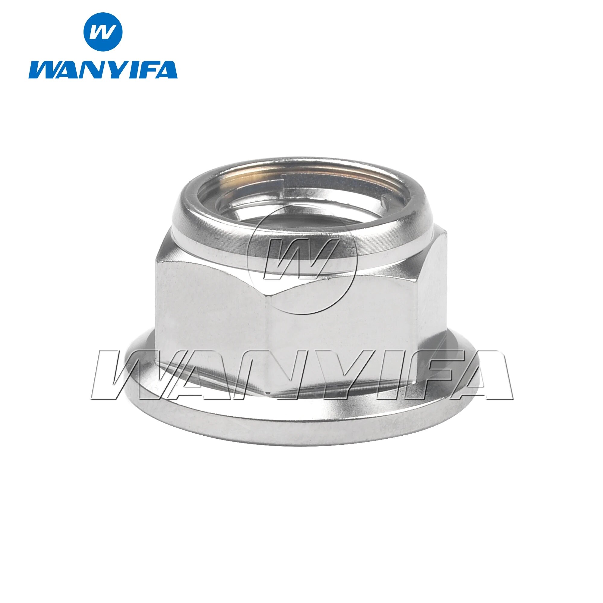 Титановые гайки Wanyifa Ti M6 M8 M10 M12 M12 Pitch1.25, Titanium