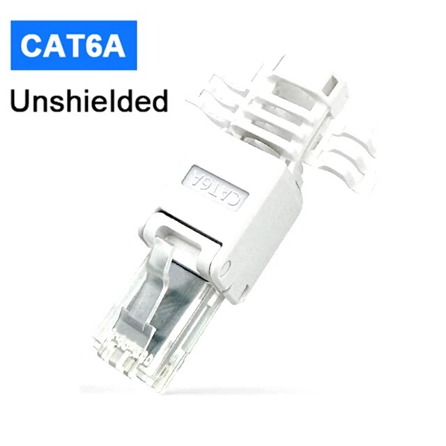 ZoeRax беспроводной соединитель RJ45 для кабеля UTP CAT6A/CAT6/CAT5E CAT6A UTP
