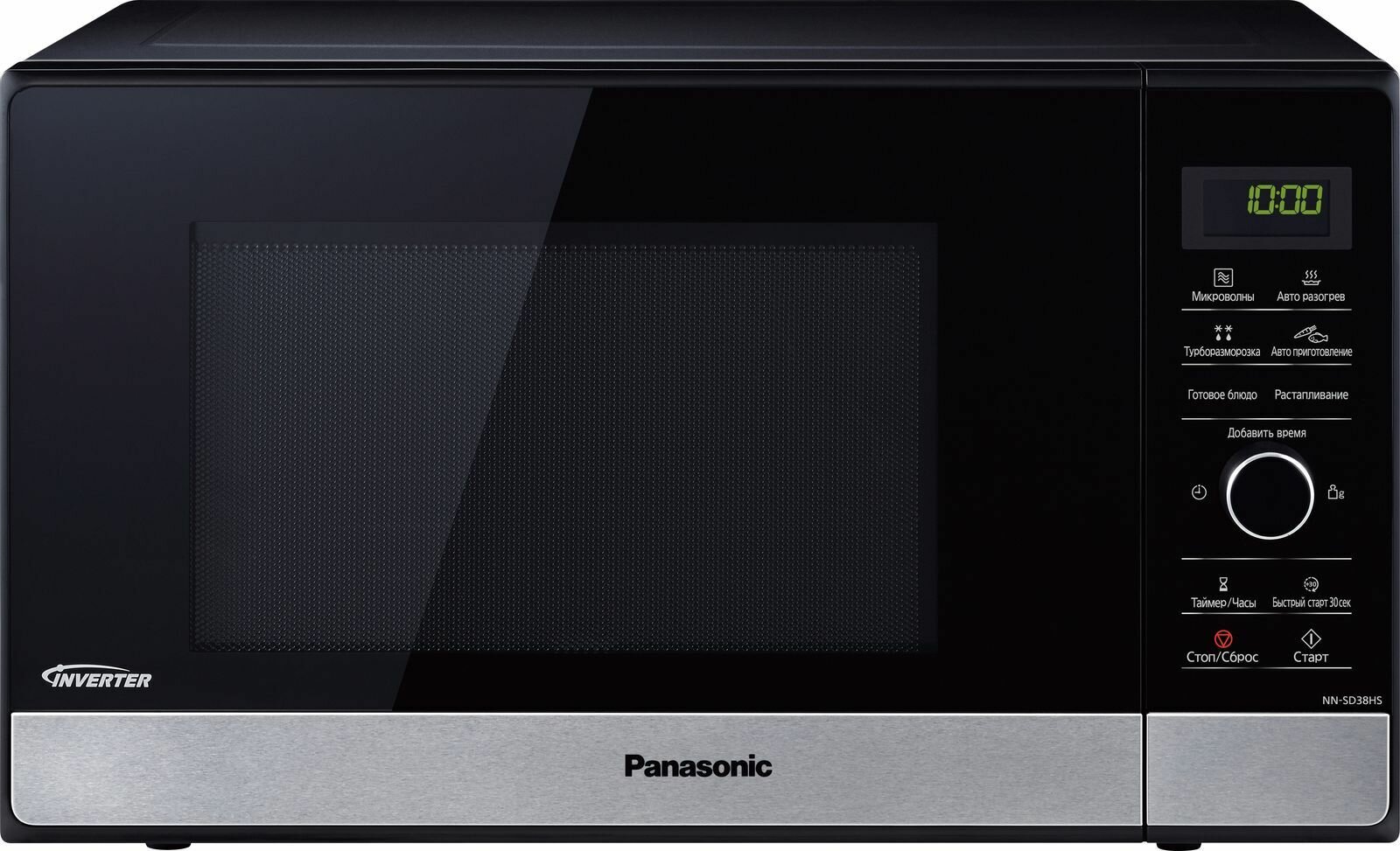 Panasonic NN-SD38HSZPE, Black микроволновая печь