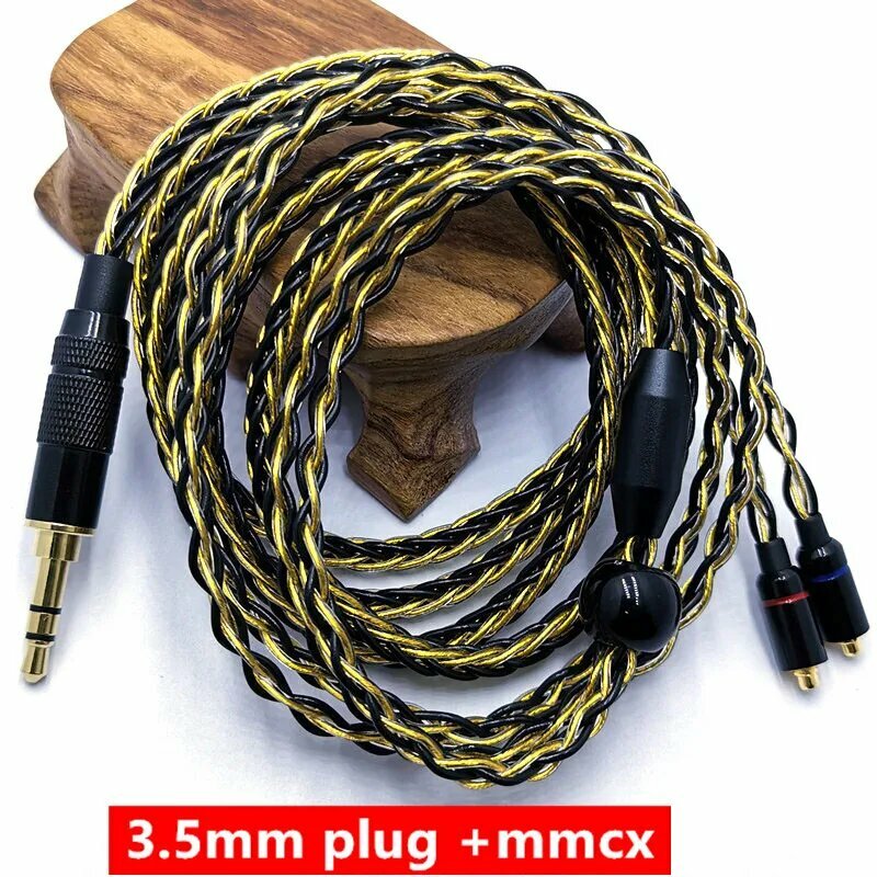 RYGMR кабель для наушников MMXC 1,2 м 3,5/2,5/4,4 мм RY-C2 mmcx 3.5mm