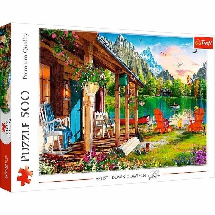 Пазл Trefl Хижина в горах, 500 дет. 37408