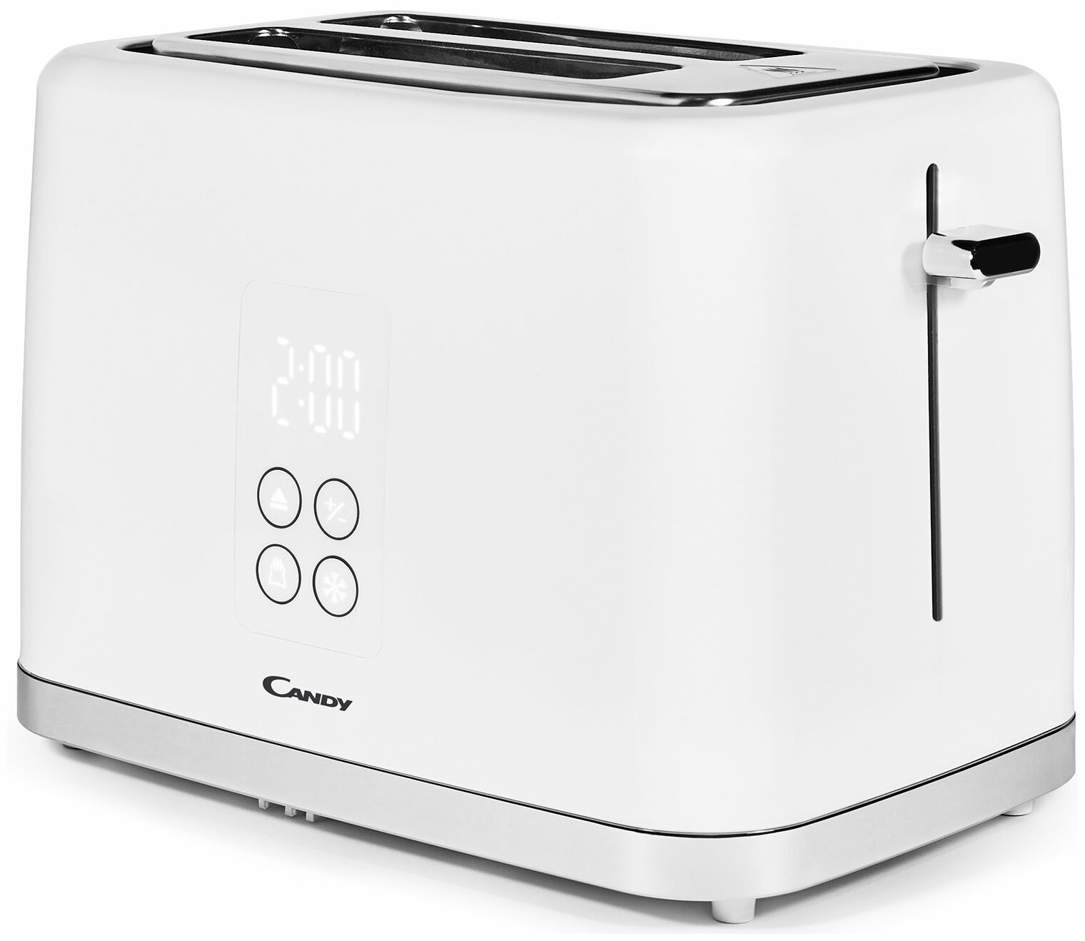 Тостер Candy CT-252, 930Вт, длина шнура 75см, 2 отделения, металл/пластик