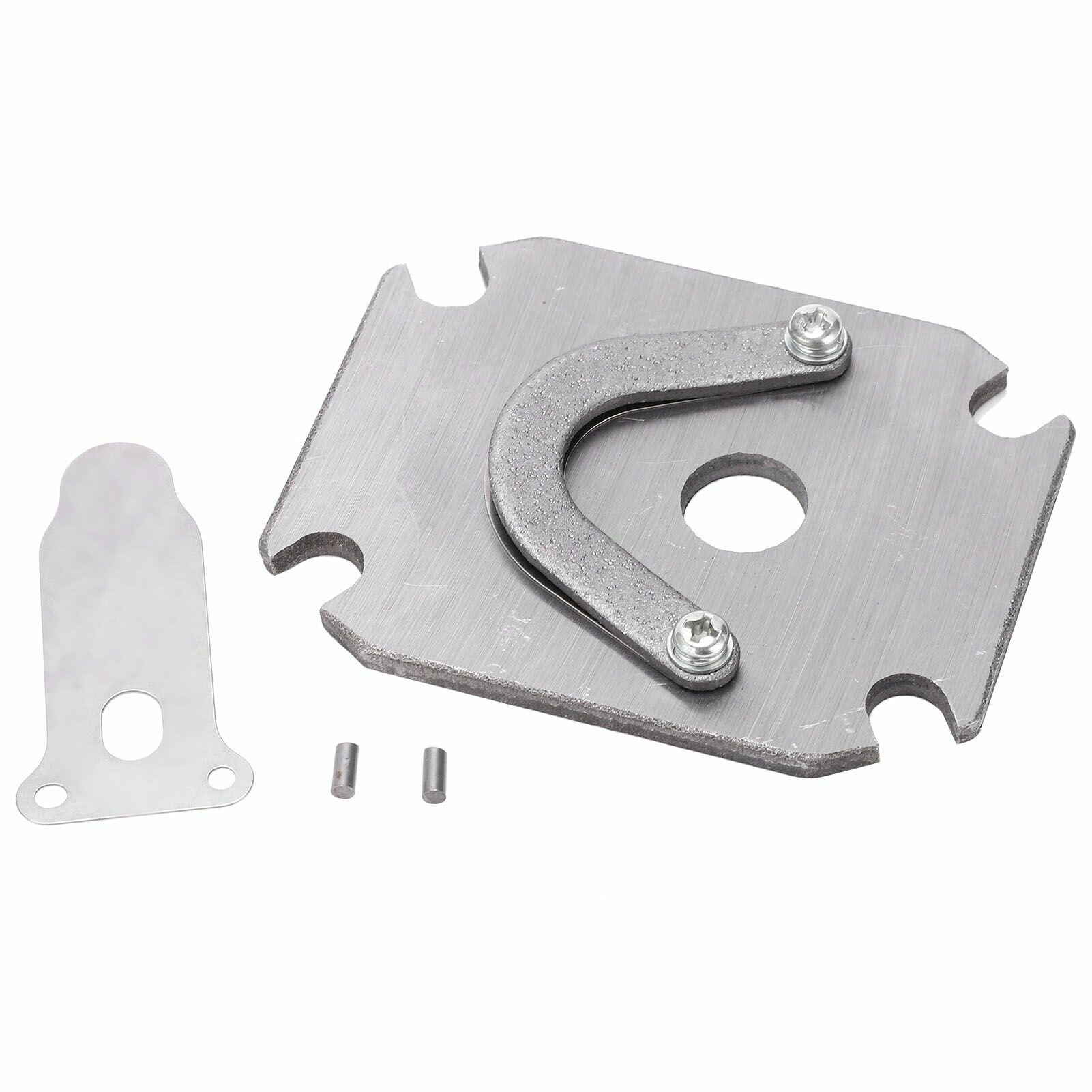 Запасной комплект металлической пластины клапана воздушного компрессора 3/8 дюйма, 48x72 мм, 1P 2,5P 3P 4P, прочная металлическая конструкция для долговечной работы