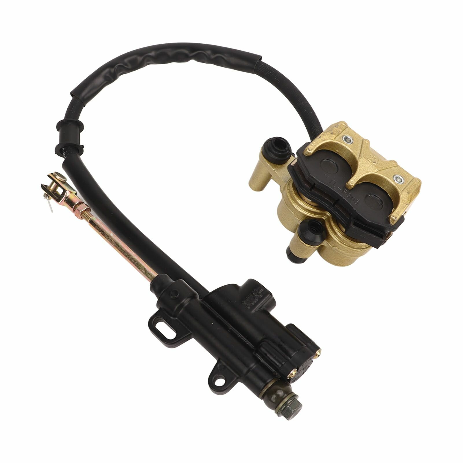 Задний гидравлический тормозной суппорт с колодками для пит-байка 110-125cc