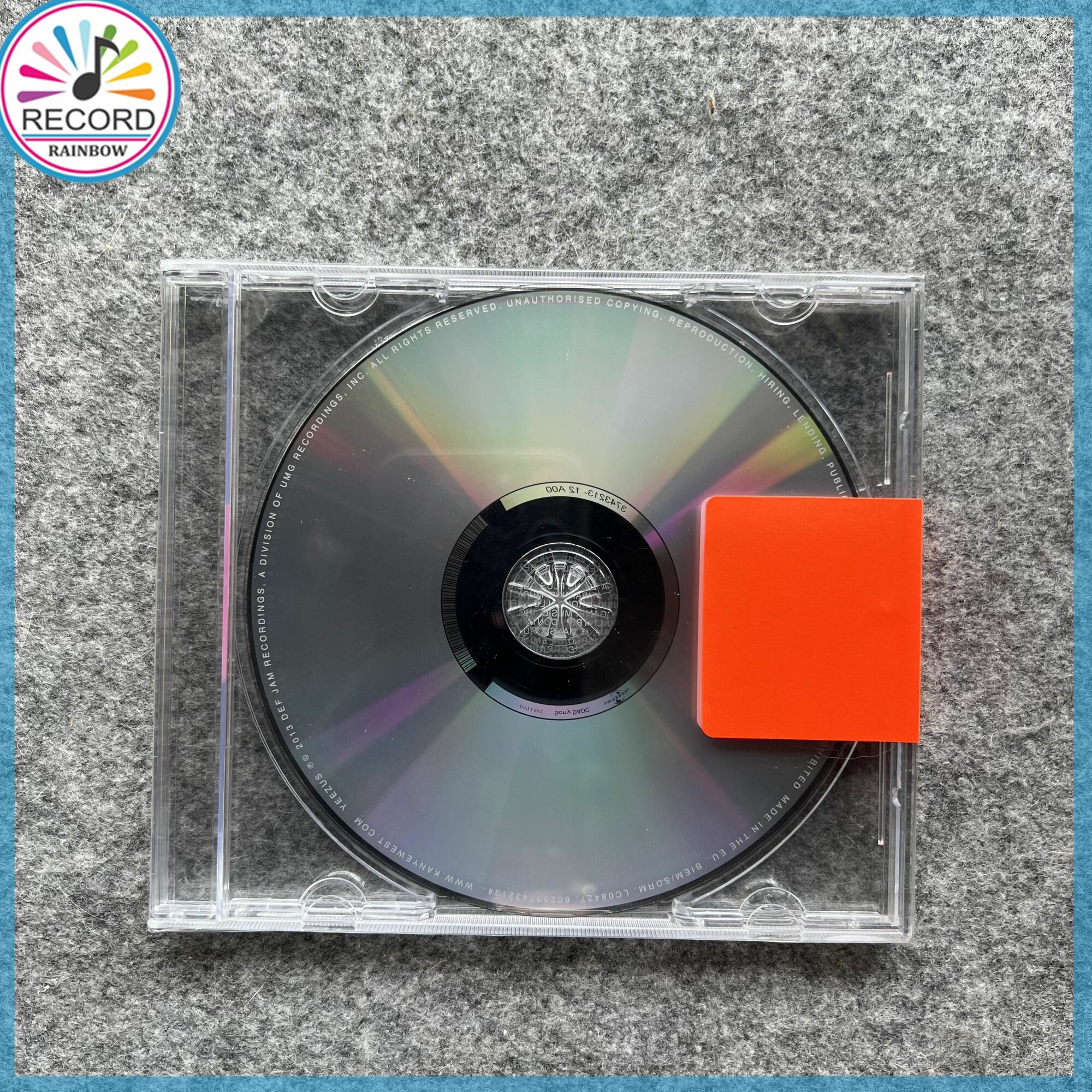 CD Kanye West Yeezus CD запечатанный совершенно новый альбом