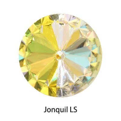 Хрустальные камни Rivoli Astrobox 10 штук Светло-желтый, 08x08mm, Jonquil LS