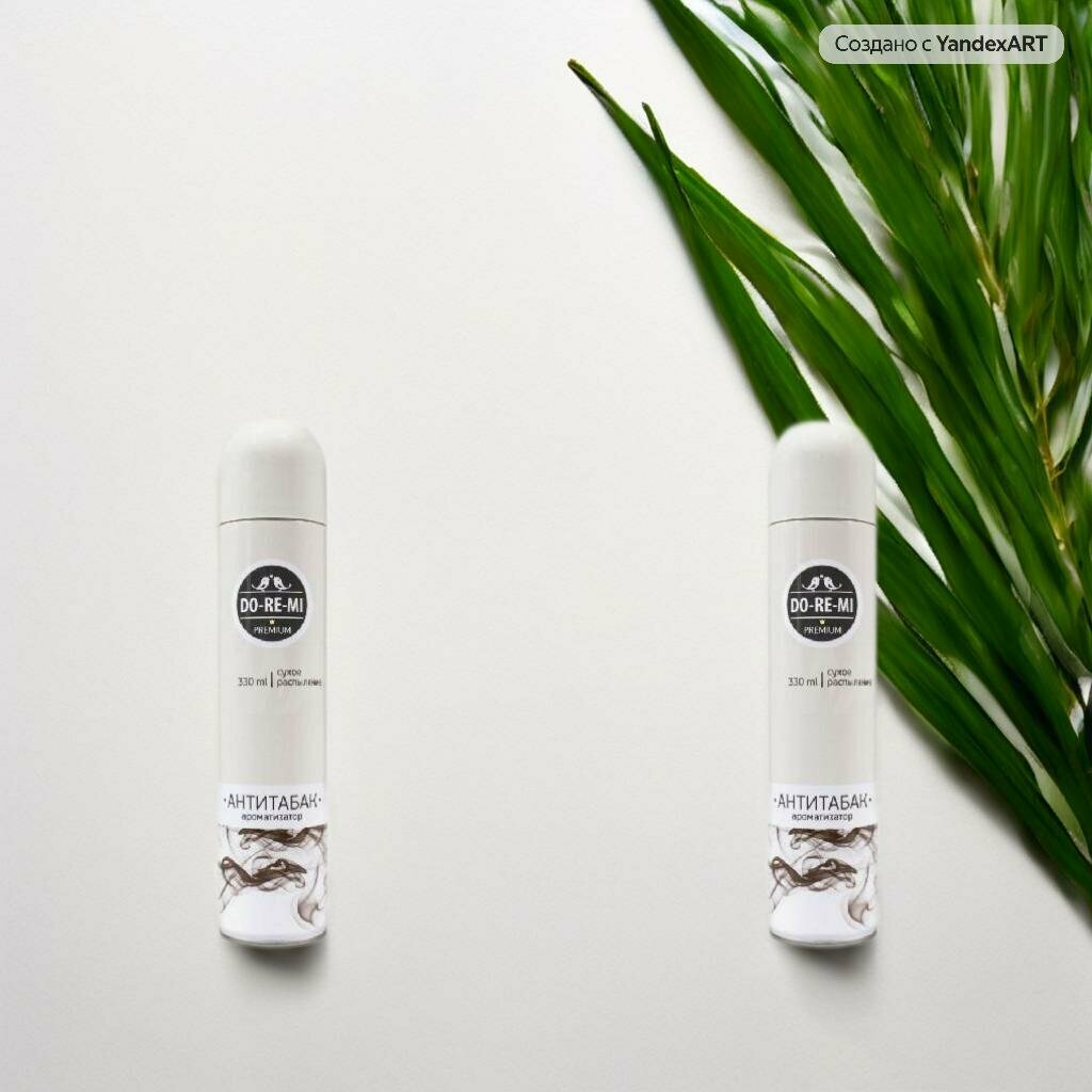 Освежитель воздуха для дома До-ре-ми Антитабак, 330 мл, 2 шт