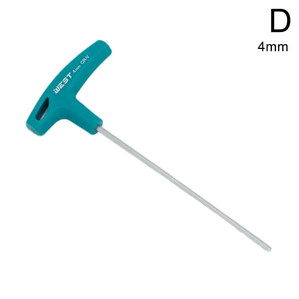 Eelhoe Т-образный шестигранный ключ набор 8 шт 4.0mm