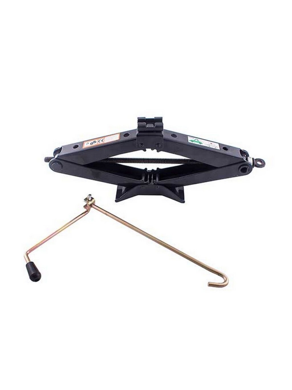 Домкрат ромбический Skyway 2 т 110-420 мм с резиновой опорой в сумке