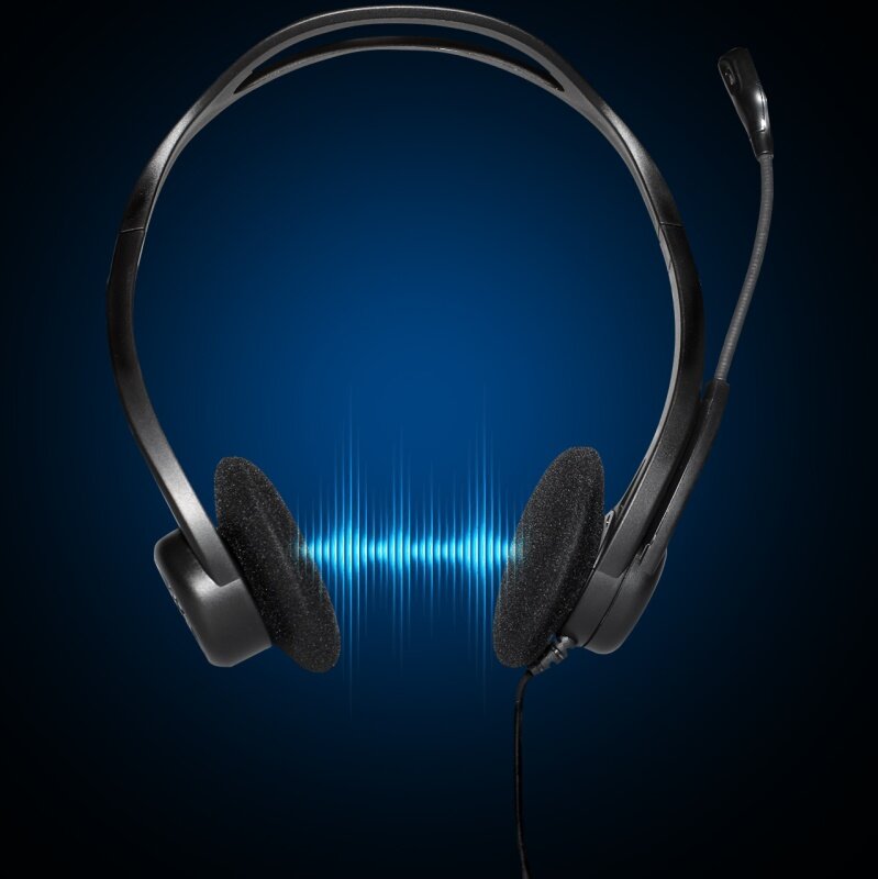 Logitech Stereo Headset 960 USB (981-000100) — фото 1