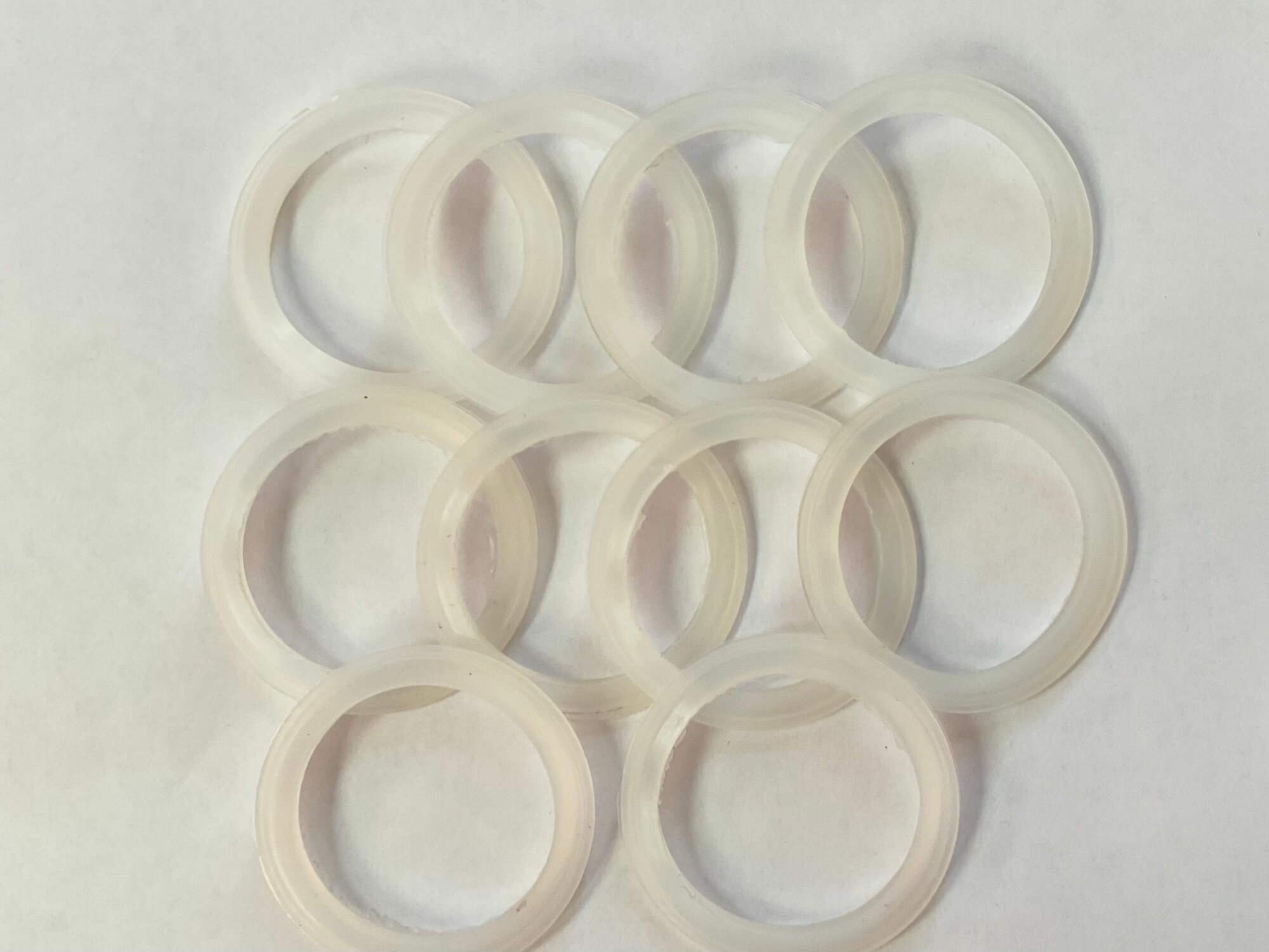 Набор силиконовых прокладок, 10шт, 32мм