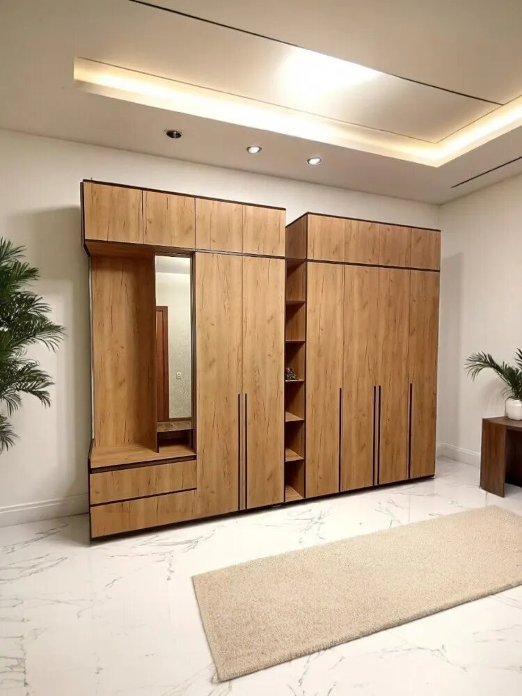 Прихожая Норд 3м 50 см с антресолью ((Дуб Крафт) (МИФ), ЛДСП