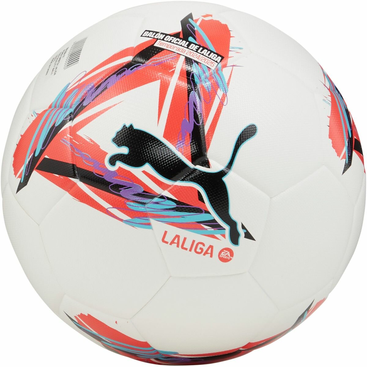Мяч Puma Orbita LaLiga 1 (FIFA Quality) белый Футбол 30% полиуретан, 30% ЭВА, 30% резина, 10% полиэстер 8428601