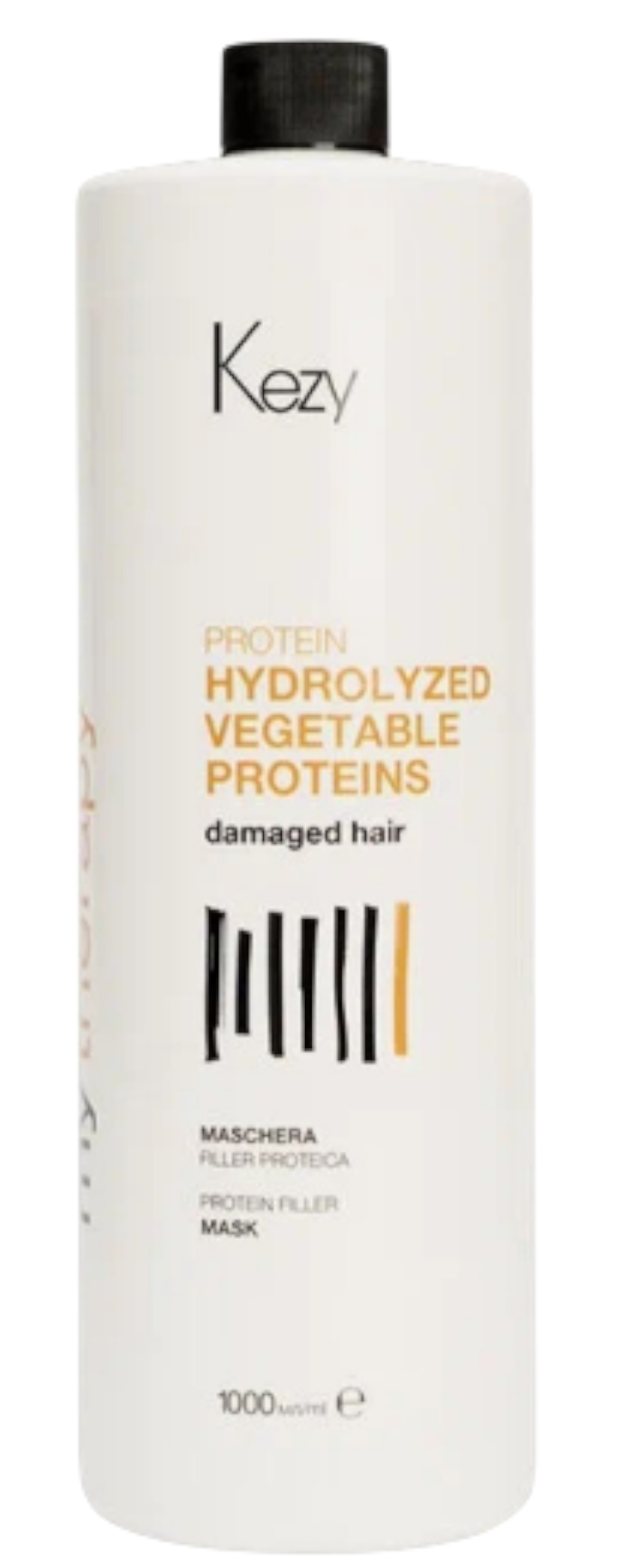 Протеиновая Маска-Филлер Kezy My Therapy Protein Filler, для всех типов волос, 1 л
