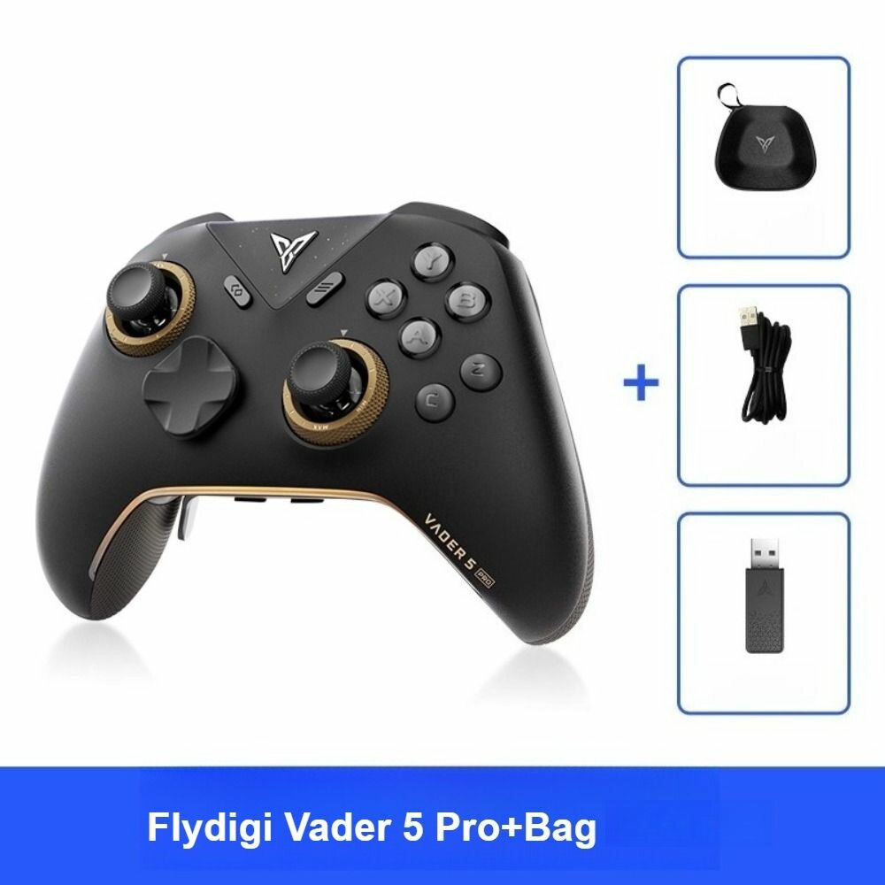 Flydigi Vader 5 Pro Беспроводной игровой контроллер Совместим с компьютерами Steam мобильными устройствами и планшетами