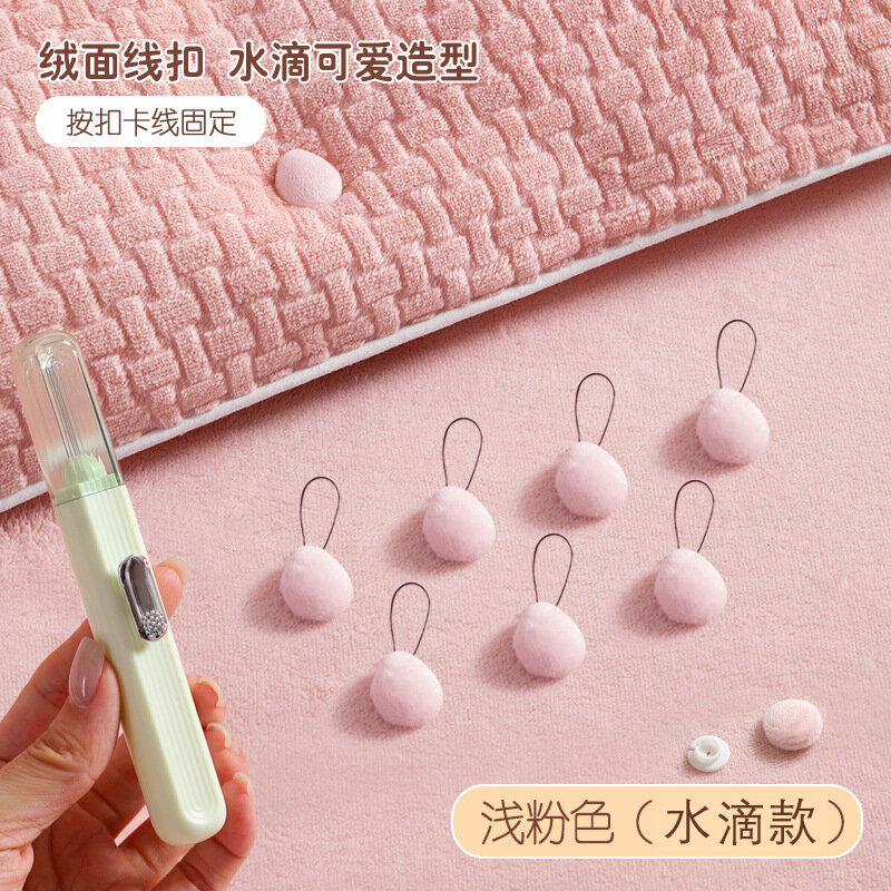 Новый фиксатор для одеял без иглы, противоскользящий, невидимый фиксатор для покрывал, фиксатор для хлопковых одеял, фиксатор для флисовых простыней