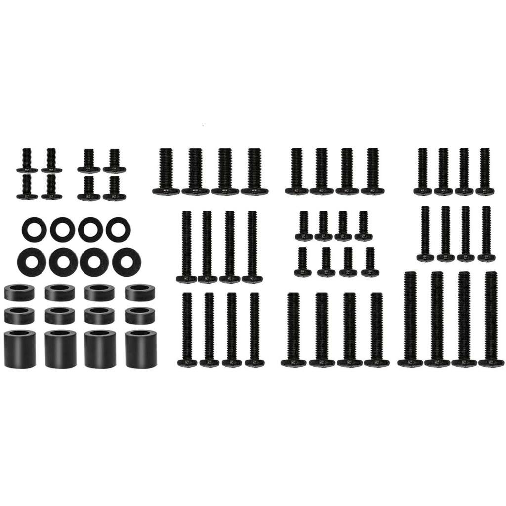 Комплект крепежа для телевизора M6 с винтами, шайбами и дистанционными втулками