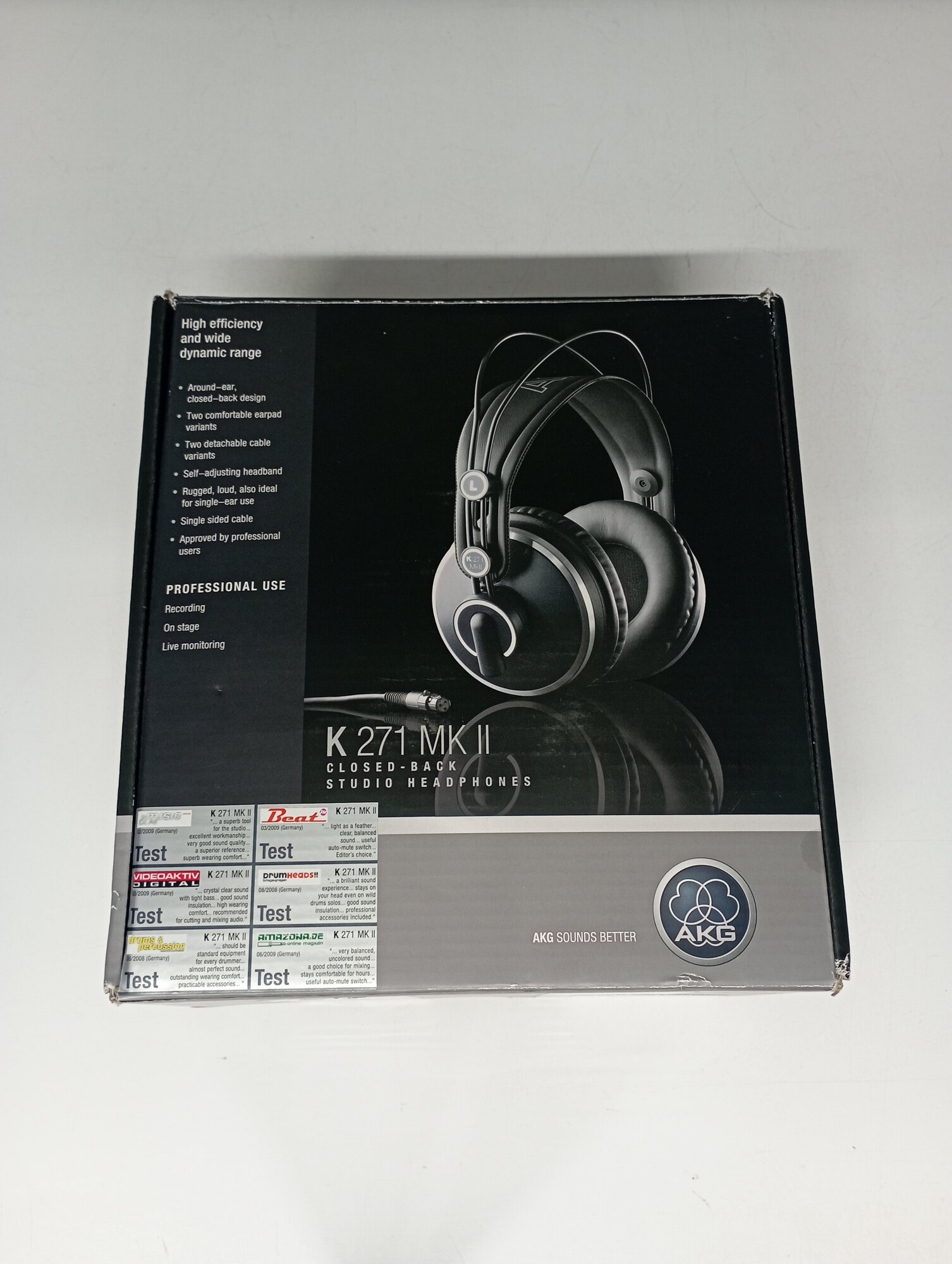 Наушники AKG K 271 MK II, черный