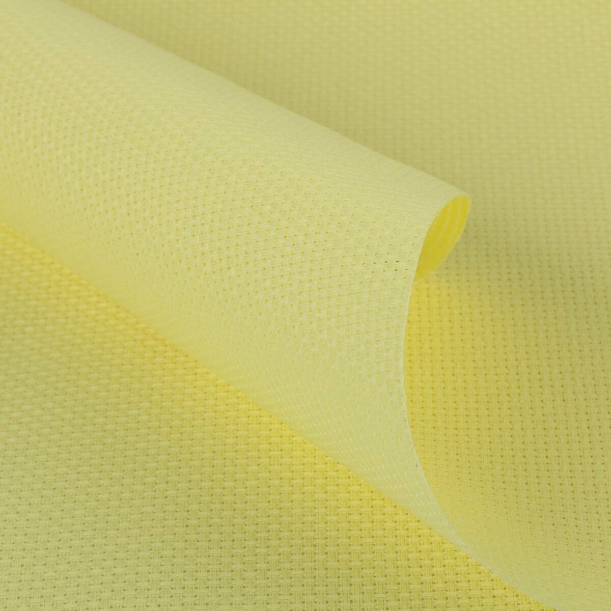 Канва Aida 14 ct. цвет св.-желтый, размер: 75x50 см.