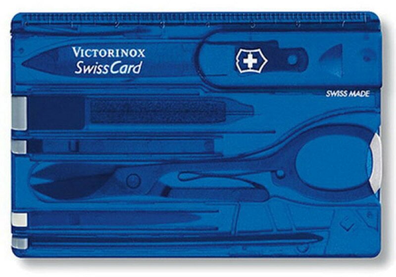 Victorinox Швейцарская карта SwissCard 9 предметов (0.7122. T2)