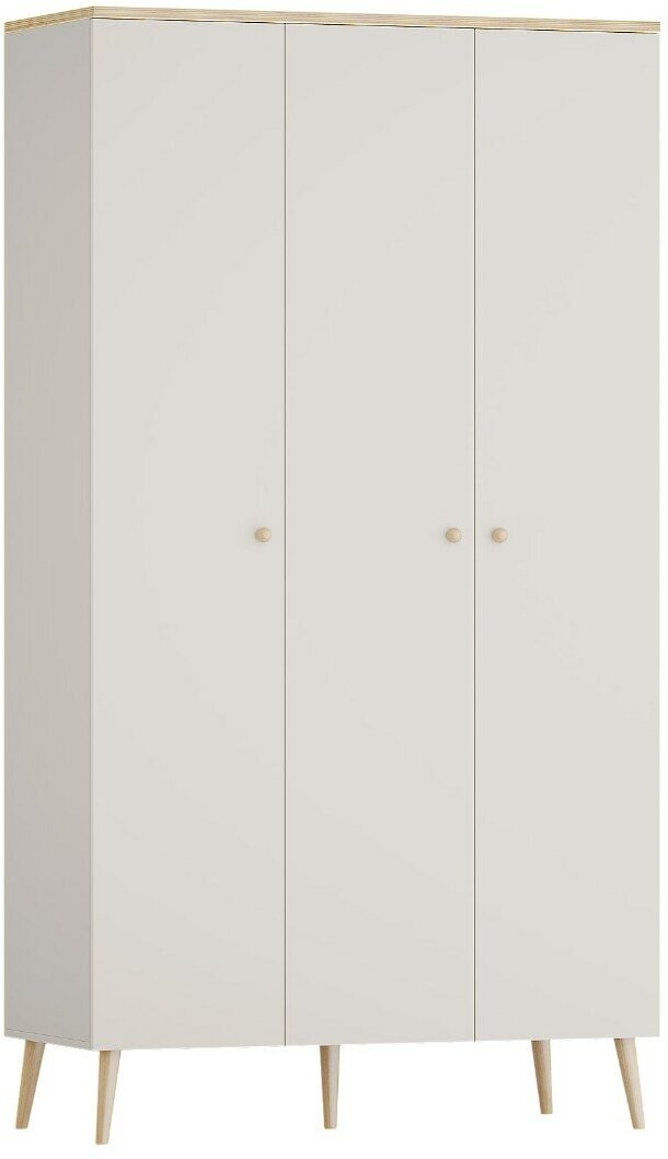 Шкаф для одежды, распашной Эйлин 3, Легкомаркет, 1200х52х210, белье/платье, кашемир