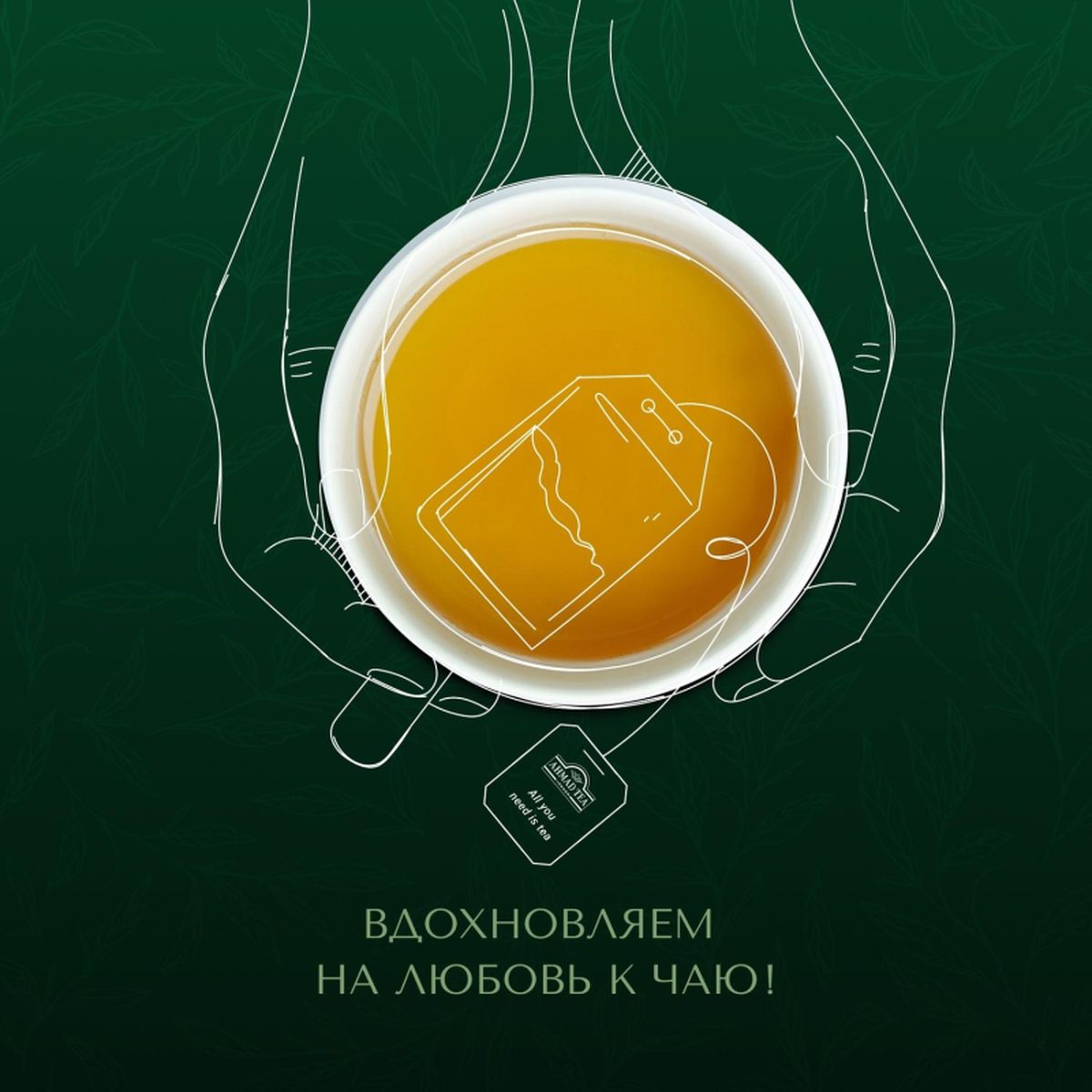 Чай зеленый Ahmad Tea Green (100 пакетиков в упаковке), 8 уп.