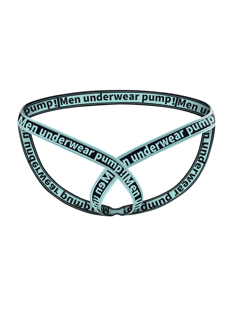 Мужские трусы джоки голубые PUMP! MP03-17 XXL (52)