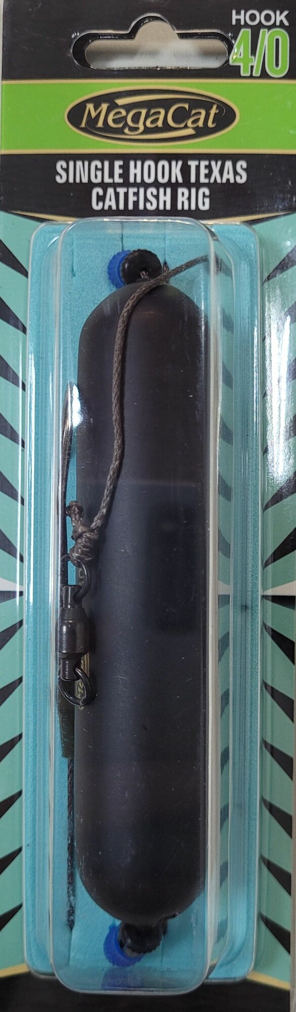 Монтаж для ловли сома, с поплавком 30 гр, крючок 6/0