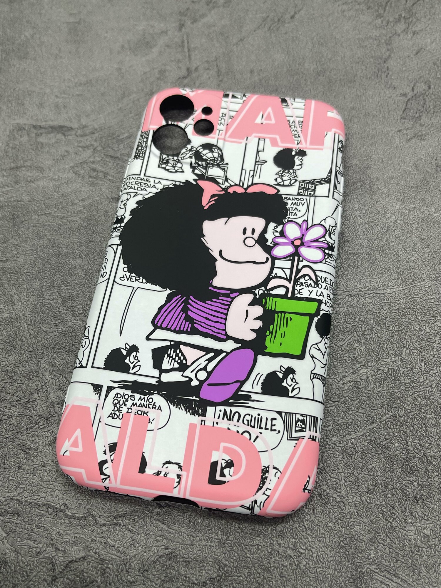 Чехол на iphone 11 , защитный кейс Luxo на айфон 11 кавс , soft-touch , с флуоресцентным рисунком Kaws