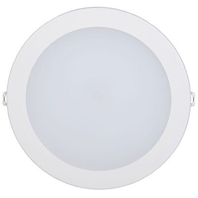 Светильник даунлайт ДЛ-225 круг 18Вт 6500К 1260лм белый IP20 ДВО1608 IEK