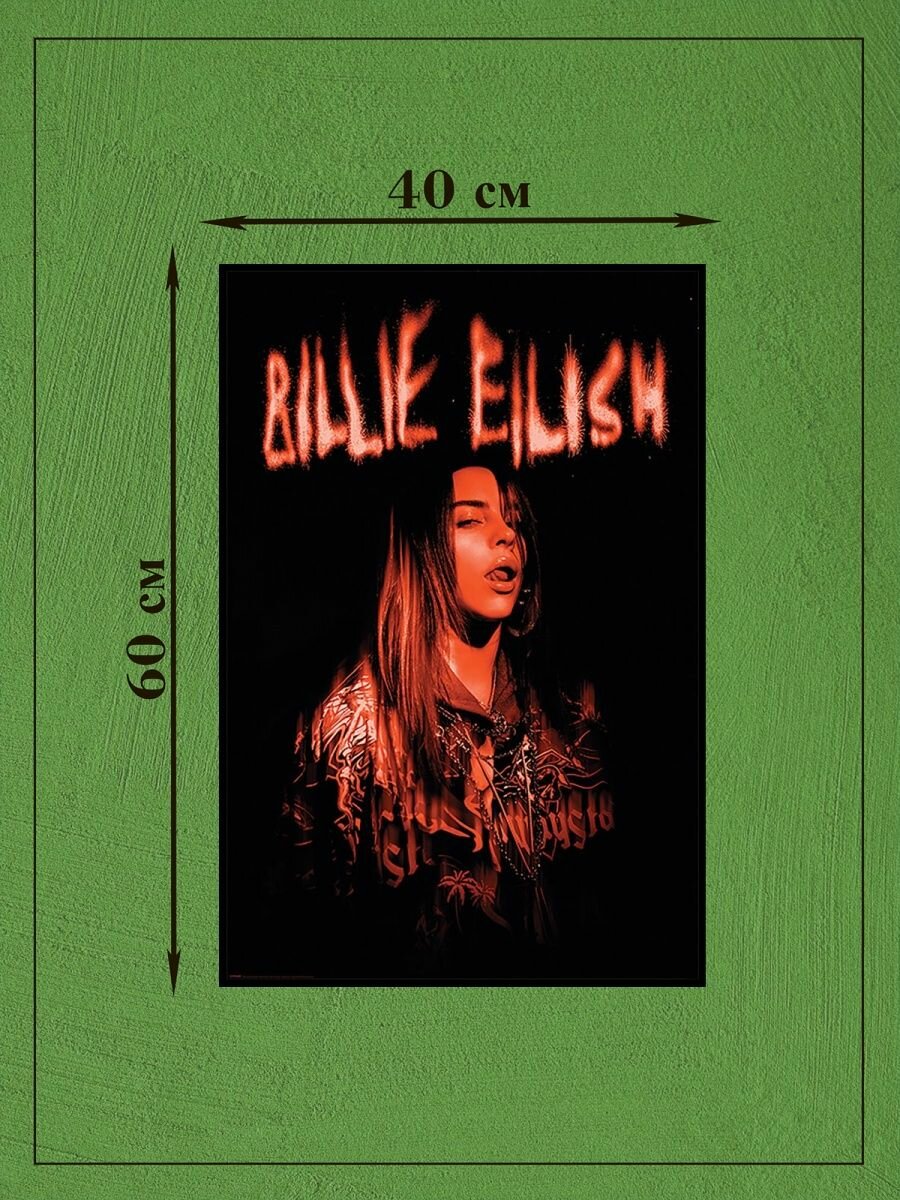 Постер "Billie Eilish. В огне" — фото 1