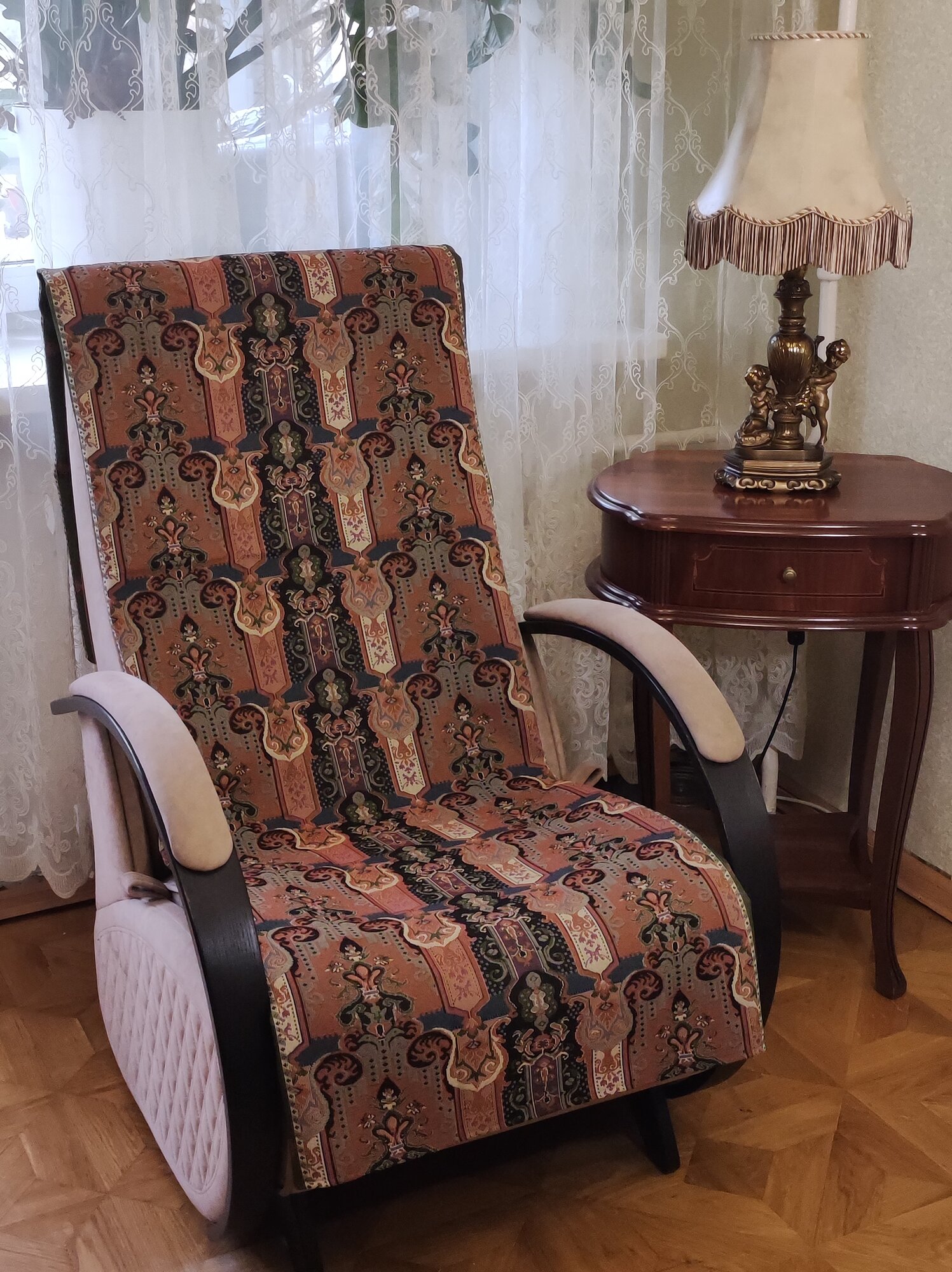 Дивандек - Накидка на кресло "Восточные мотивы" 80 х 200 см + Подарок